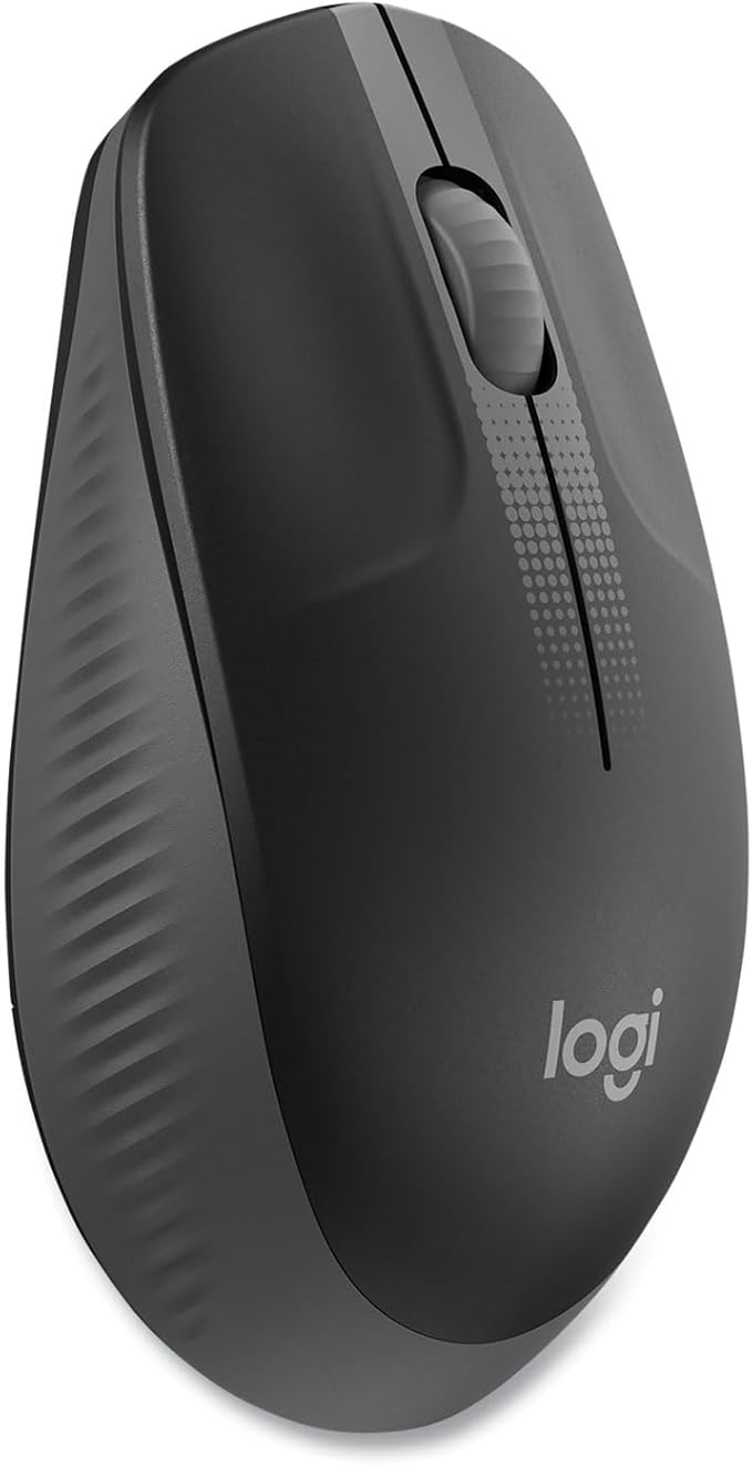 Amazon.com: Logitech Wireless Mouse M190 - Full Size Ambidextrous Curve ...