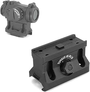 Amazon.com: Tactical Red Dot Riser Sights Mount For T1 T2 Reflex Scopes ...