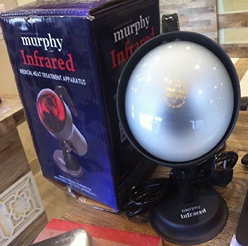 Prabha Murphy ML-0044 Infrared Heat Therapy Metal Lamp (Silver Black ...