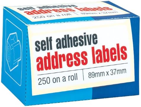 250 Self Adhesive Address Labels : Amazon.co.uk: Stationery & Office ...