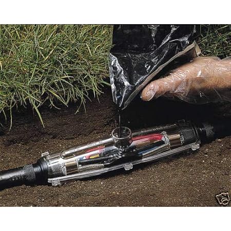 Resin Underground Armoured Cable Joint Kit For 1.5mm to 6mm 2 3 & 4 ...