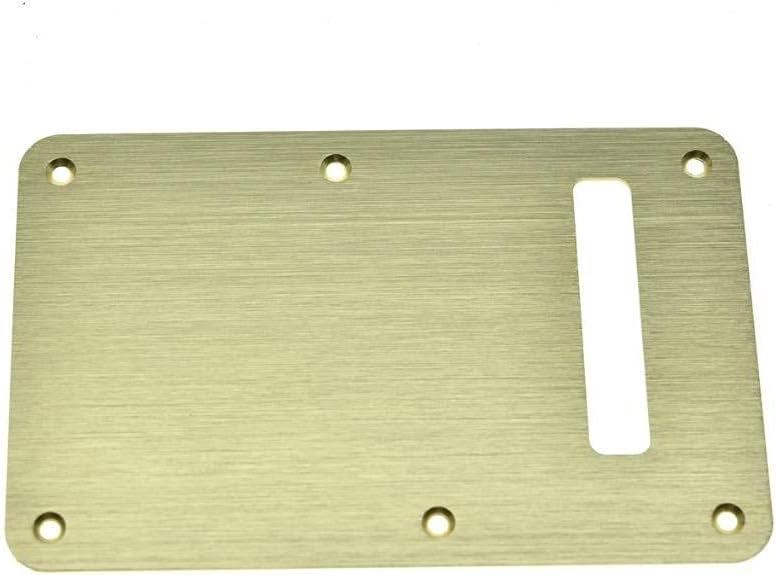 Dopro Aluminum Anodized Modern ST Strat Back Plate Tremolo Trem Cavity ...