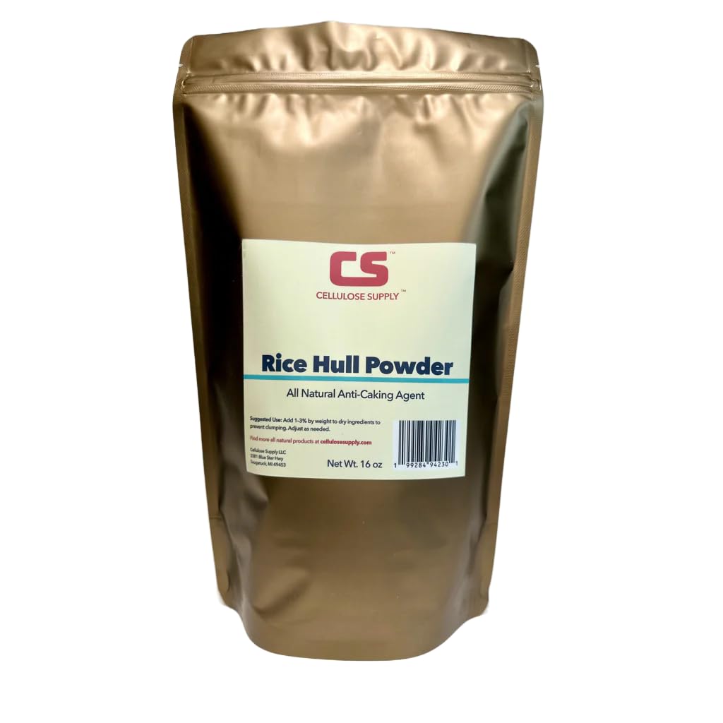 Amazon.com : Rice Hull Powder, Natural Anti-Caking Agent for Spices and ...