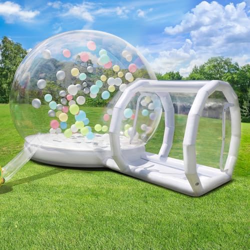Amazon.com: 13ft Inflatable Bubble House for Kids with trampoline ...