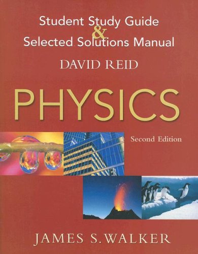 Amazon.com: Student Study Guide & Selected Solutions Manual: Physics ...