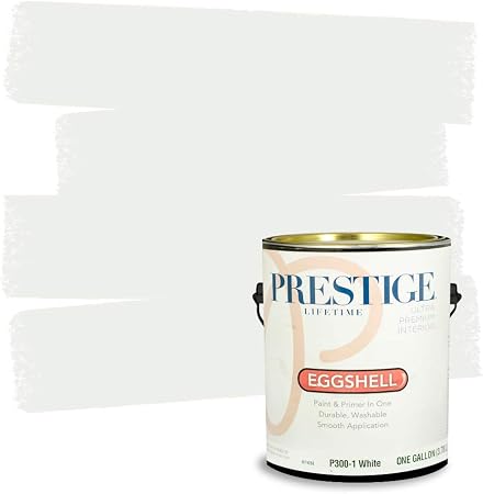 Prestige Paints Interior Eggshell Paint and Primer in One, 1 Gallon ...