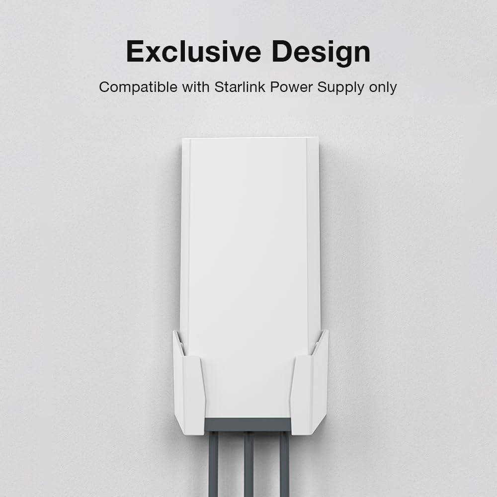 Snapklik.com : Wall Mount For Starlink Power Supply