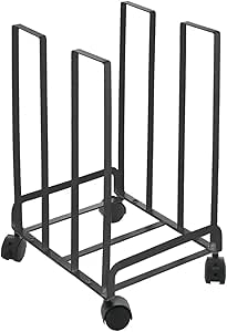 Amazon.com : GOCHUSX Carton Storage Cart, Metal Carton Stand, Carton ...