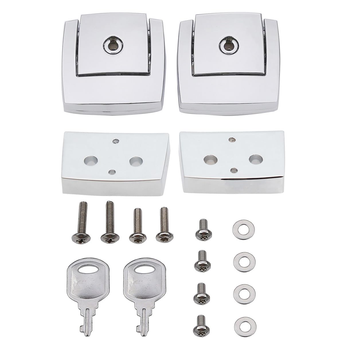 Amazon.com: Tour Pack Pak Latches Contains Lock‘s Spacers for Harley ...