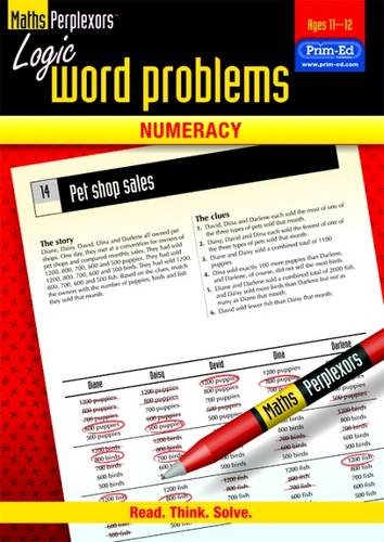 Maths Perplexors: Numeracy (Maths Perplexors - Logic Word Problems ...
