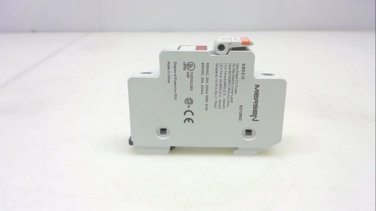 Fuse Block,0 to 30A,Class CC,1 Pole: Electrical Fuse Holders: Amazon ...