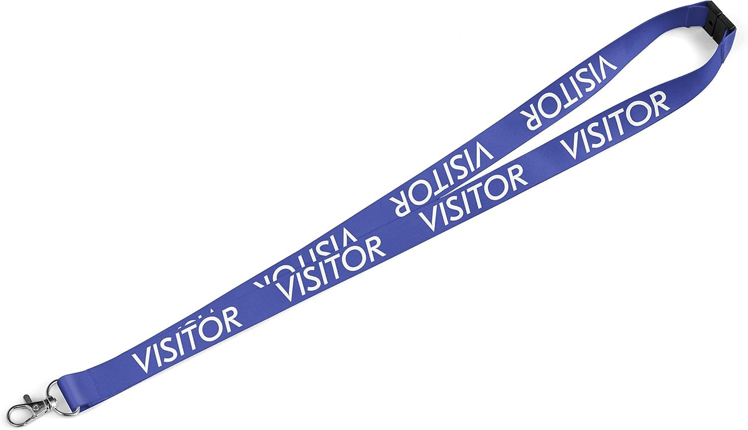 Set of 10 Visitor Lanyards with Waterproof Card Holders and Safety ...