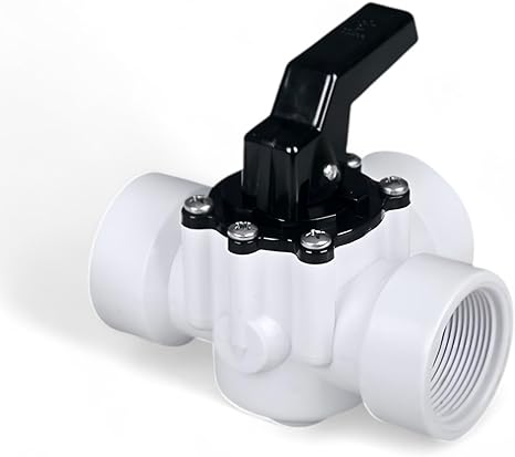 Amazon.com: Fibropool Swimming Pool Diverter Valve - 1 1/2 Inch Female ...