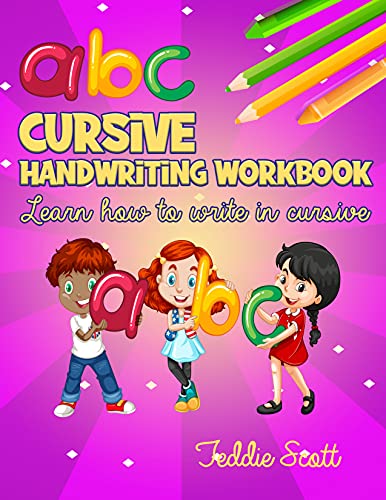 Amazon.com: ABC Cursive Handwriting Workbook : Learn How to Write In ...