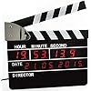 Clapperboard Digital Alarm Clock (Directors Edition) : Amazon.co.uk ...