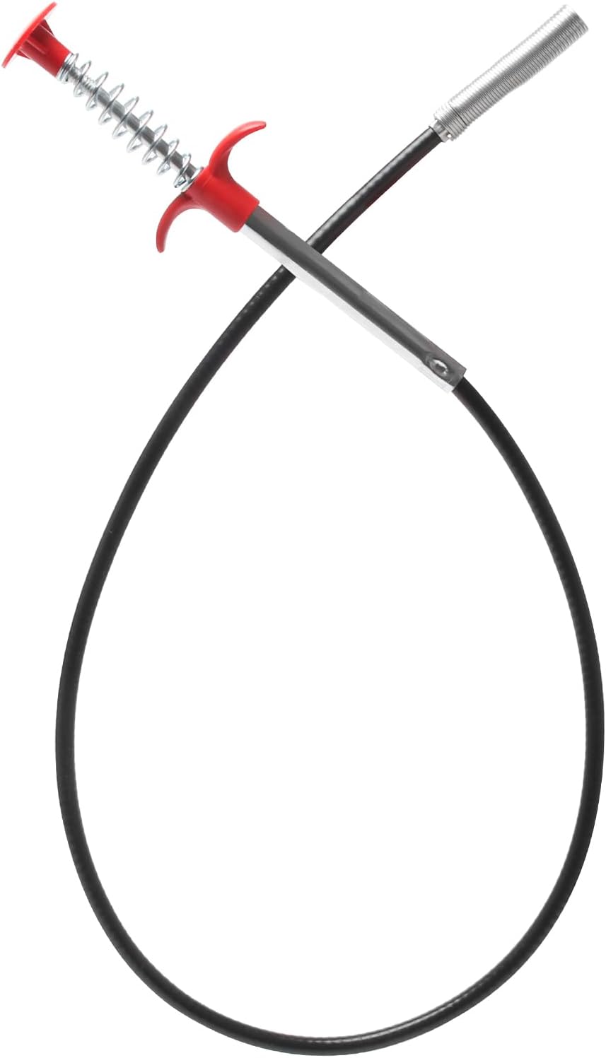 WANJOTEC Flexible Grabber Drain Snake Hair Drain Clog Remover Tool ...