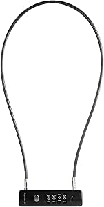 UP Security Long Cable Lock with Combination Lock, Anti Theft Safety U ...