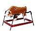Amazon.com: Qaba Kids Spring Rocking Horse Rodeo Bull Style with ...