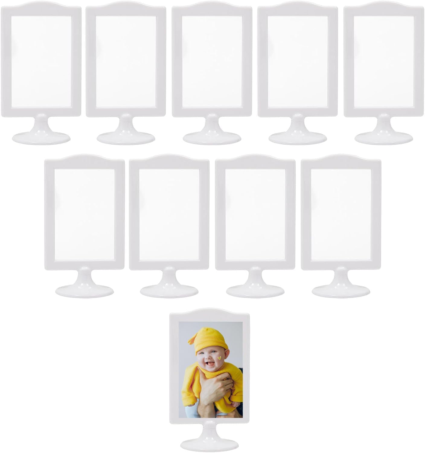 Amazon.com - ALBEN Double Sided Standing Picture Frames (4x6 Inch ...