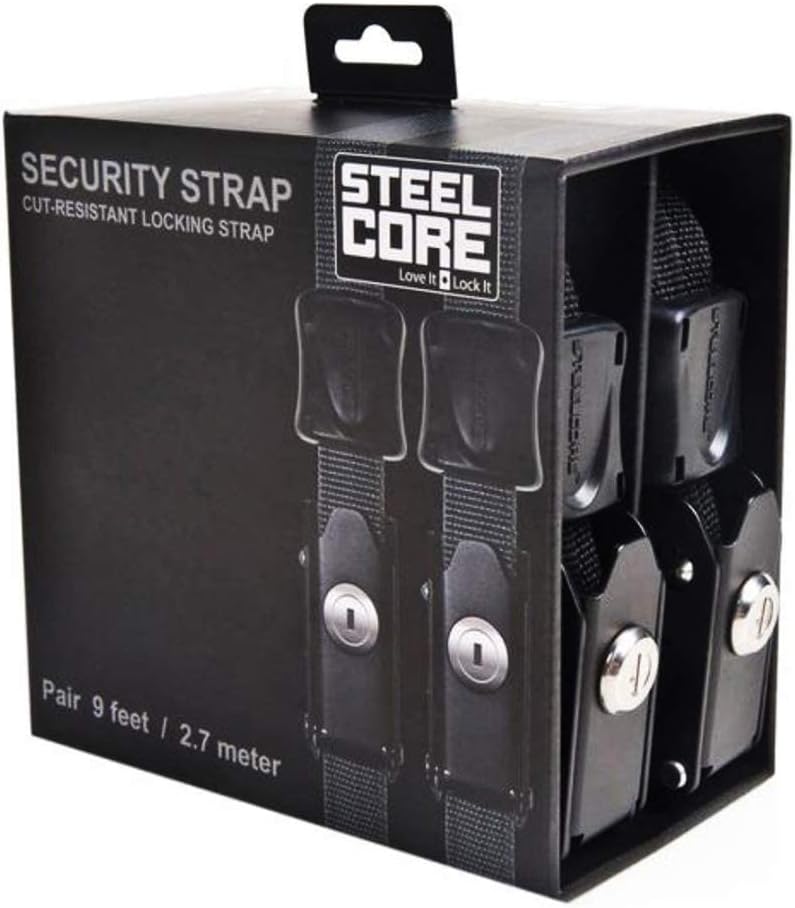 Lockable Tie Down Security Lock Lashing Strap With Steel Core by ...