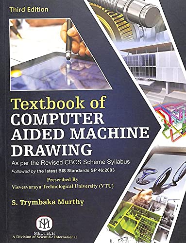 Buy Textbook of Computer Aided Machine Drawing Book Online at Low ...