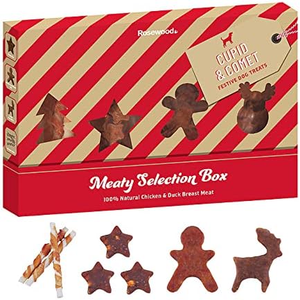 CHRISTMAS MEATY SELECTION BOX FOR DOGS - BigaMart