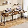 Tribesigns 200cm Double Computer Desk, Extra Long 2 Person Desk ...