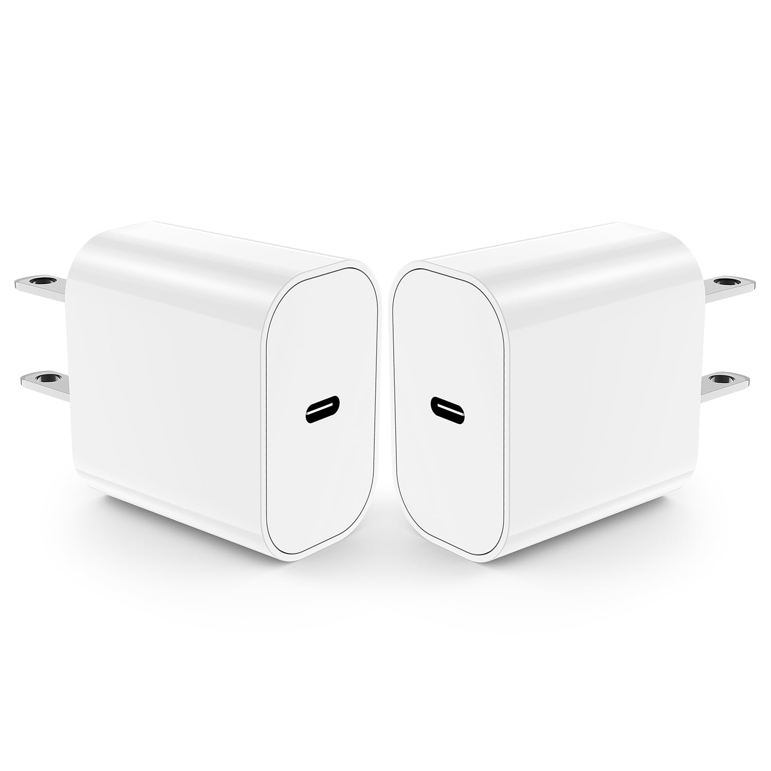 Amazon.com: USB C Charger Block, 2Pack 20W for iPhone Fast Charger Wall ...