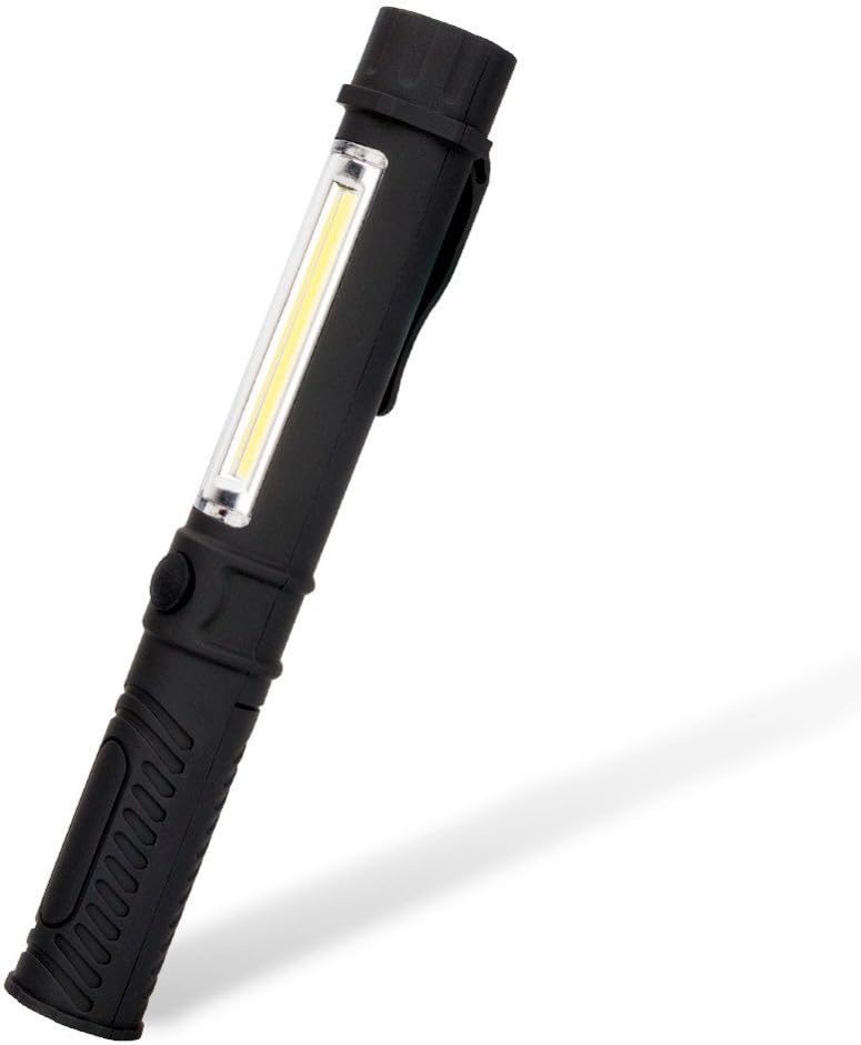 Amazon.com: Super Bright Pocket-Sized COB Work Light Lamp Flashlight ...