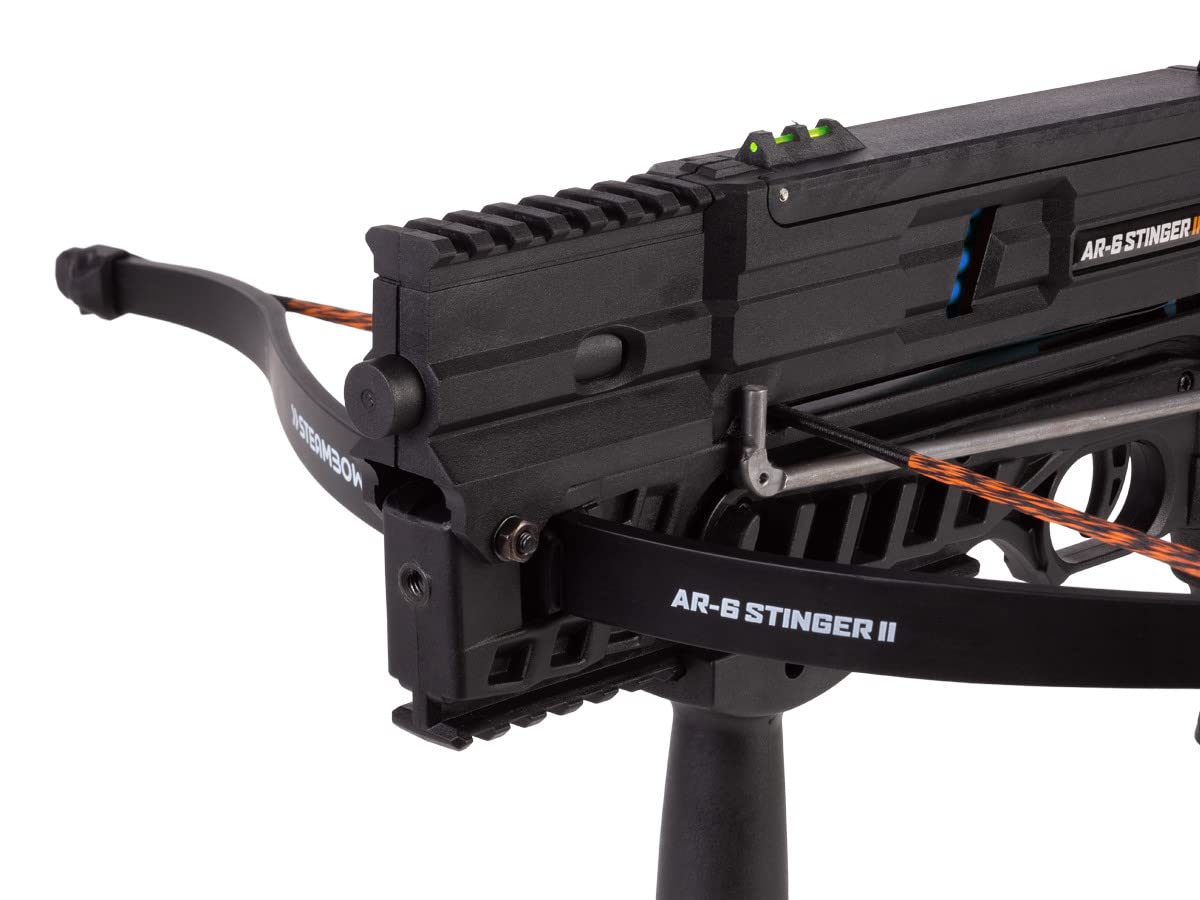 AR-6 Stinger II Compact & Tactical - Black Pistol Repeating Crossbow ...