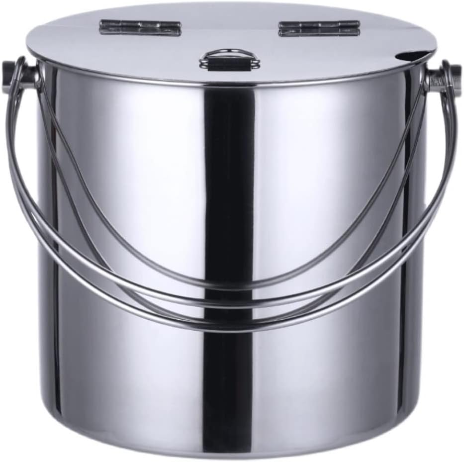 Amazon.com: Wine Bucket Ice Bucket Ice Tub Ice Bucket Thick Stainless ...