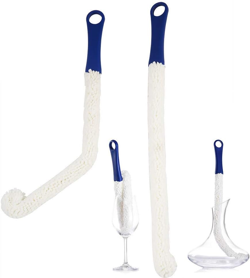 Amazon.com: 3 Pieces Decanter Cleaning Brush Flexible Bottle Scourer ...
