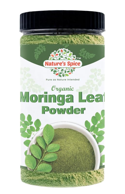Nature's Spice Organic Moringa Leaf Powder - 200 Grams │ Moringa ...