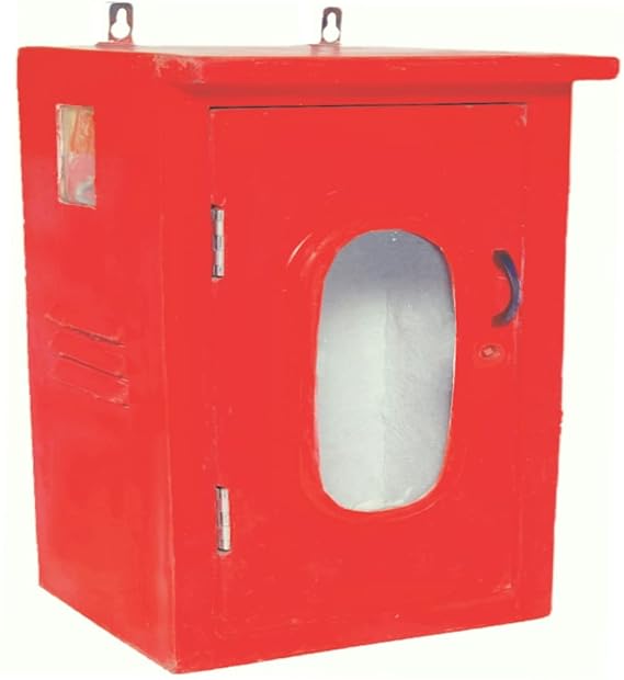 Mild Steel Fire Hose Box| For Industrial Purpose| Wall Fire Hose ...