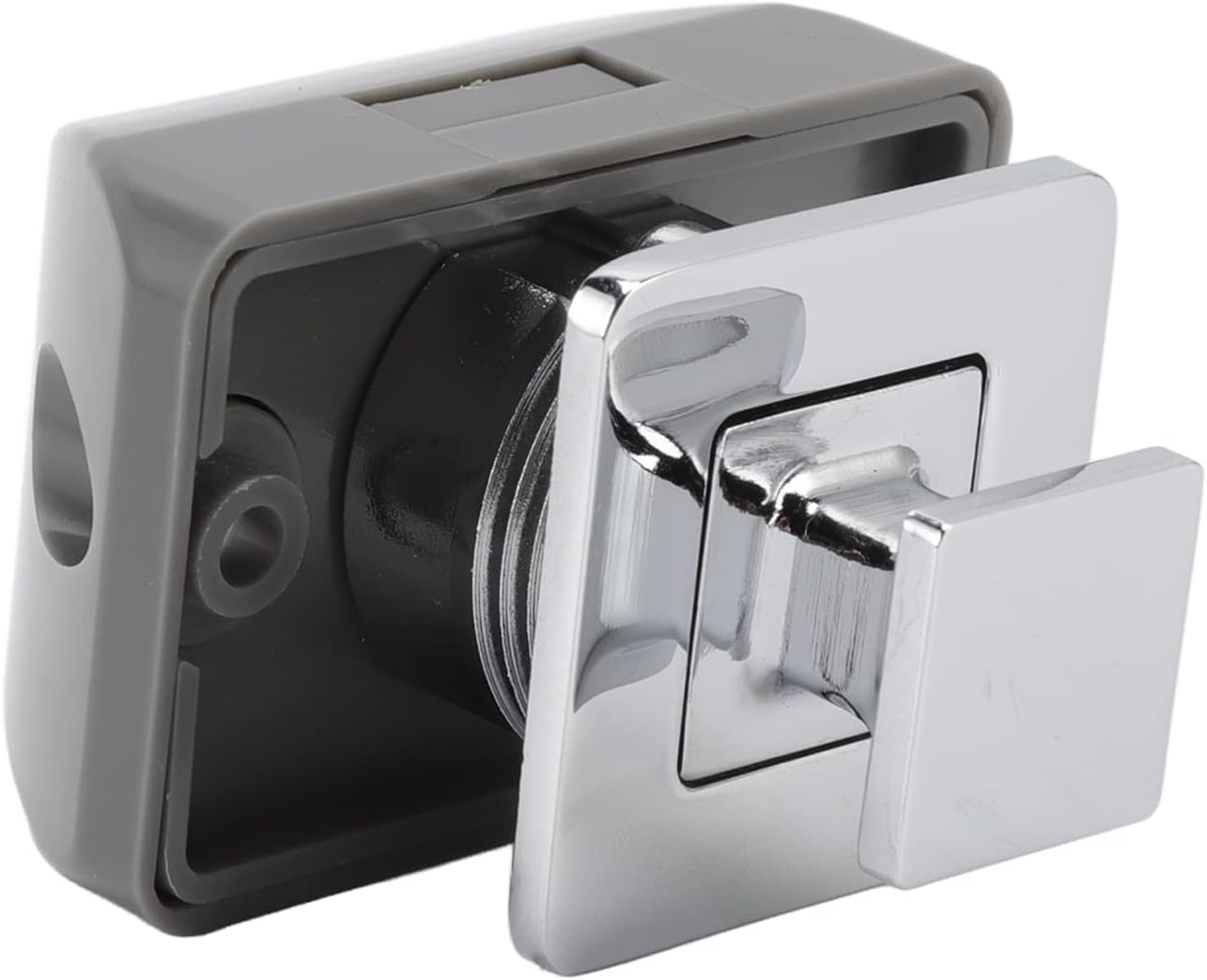 Jenngaoo Push Button Cabinet Lock Zinc Alloy Keyless Knob with Sturdy ...