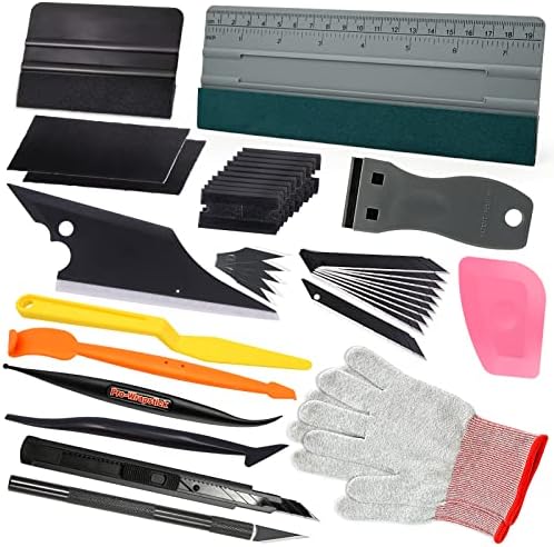 Amazon.com: Gomake Vinyl Wrap Tool kit Window Tinting Tools Car Wrap ...