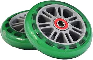 Amazon.com: AlveyTech 98 mm Razor A Kick Scooter Wheels with Bearings ...