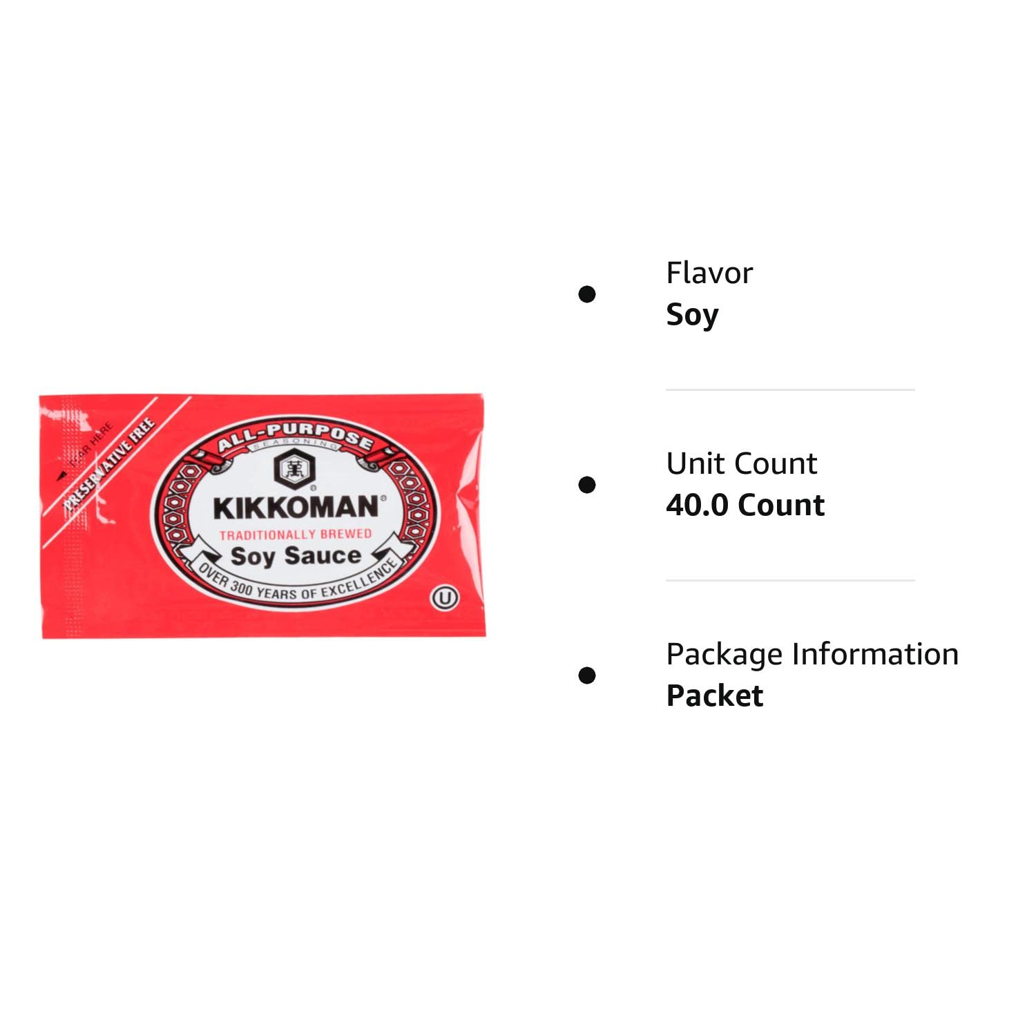 Kikkoman Soy Sauce Packet