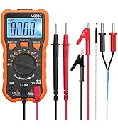 Neoteck Auto Ranging Digital Multimeter AC/DC Voltage Current Ohm ...