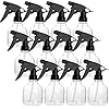 Amazon.com: Bekith 12 Pack 8 Oz Empty Plastic Spray Bottle with Black ...