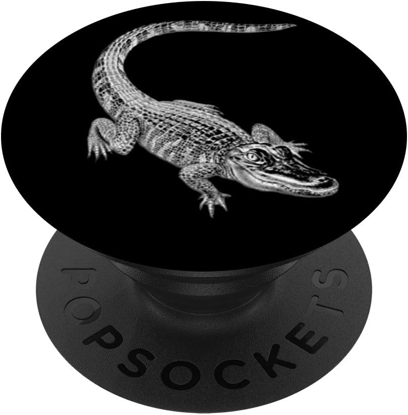 Amazon.com: Alligator Wild Animal PopSockets Swappable PopGrip : Cell ...