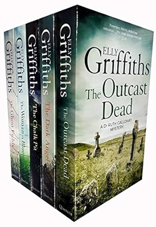 Dr ruth galloway mysteries (6-10) 5 books collection set by elly ...