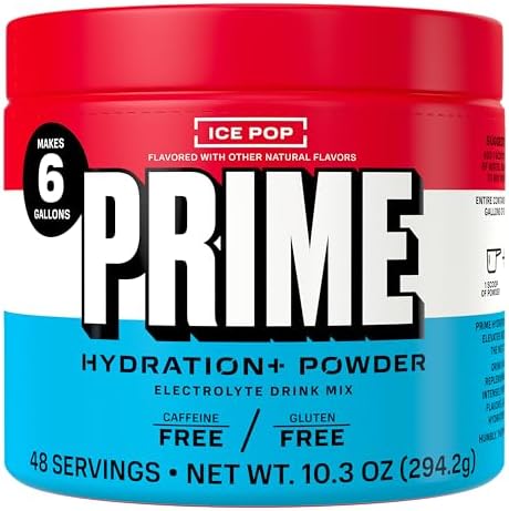 Amazon.com: PRIME HYDRATION+ Electrolyte Powder, Ice Pop, Sugar Free ...
