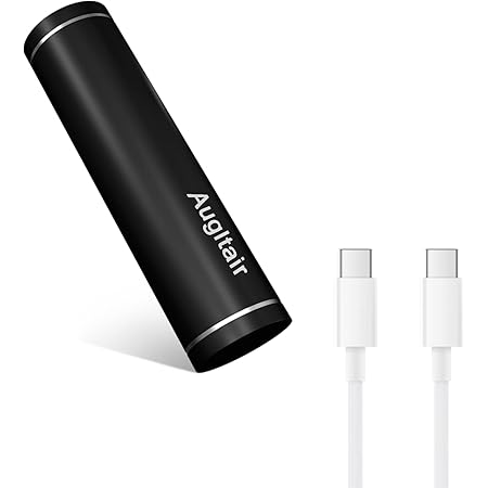 Amazon.com: Augltair USB C Portable Charger 5000mAh Compact Power Bank ...
