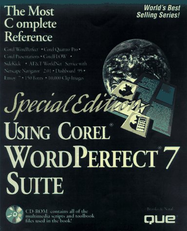 Amazon | Special Edition Using Corel Wordperfect Suite 7 | Bruck, Bill ...