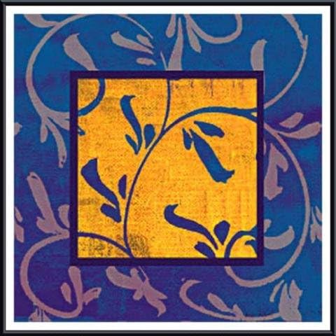 Amazon.com: Flower Cerulea, Art Poster by Lillian Pasenar: Unframed ...