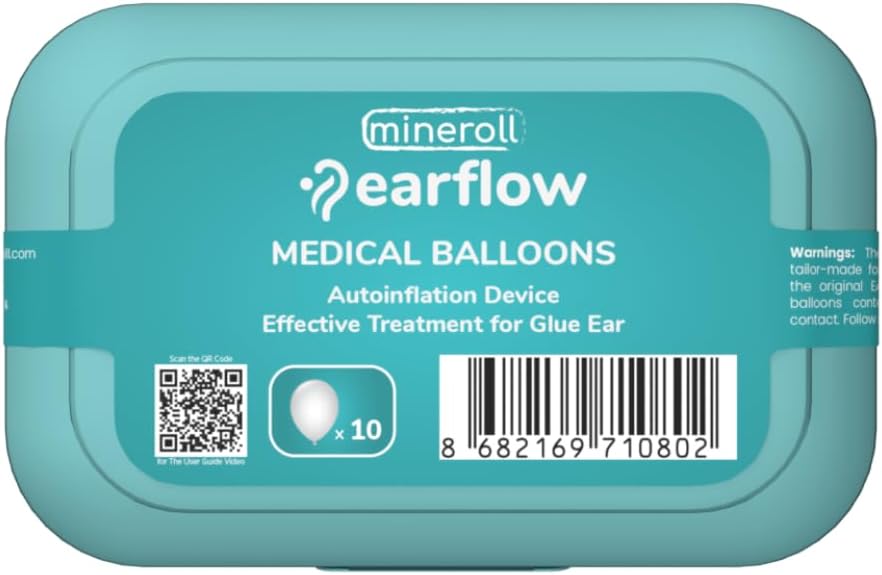 Amazon.com: EARFLOW Autoinflation Device for Glue Ear Treatment ...