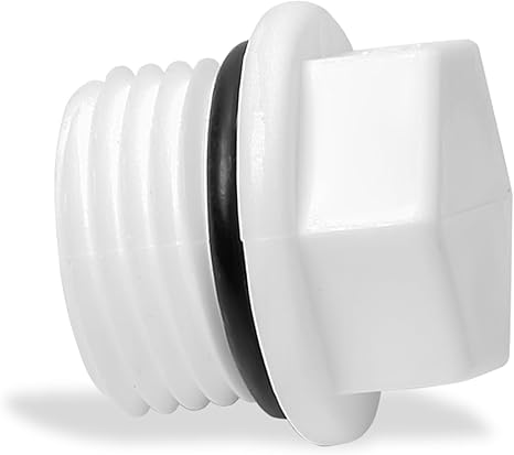 Amazon.com: 3/4 Inch PVC Pipe End Cap - 3/4 Inch PVC Male Threaded Pipe ...