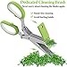 Amazon.com: Herb Scissors, Kitchen Herb Shears Cutter with 5 Blades and ...