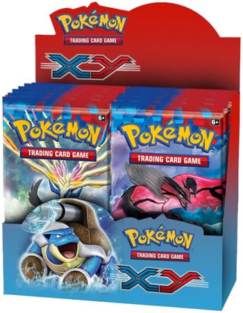 Buy Pokemon Playing Card Board Game XY 5 Pack 50 Cards Booster Packs ...
